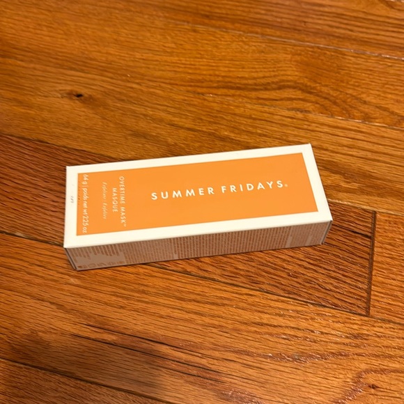 Summer Fridays | Skincare | Nwt Summer Fridays Overtime Mask | Poshmark